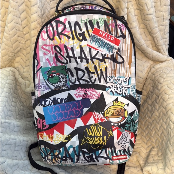 Sprayground | Bags | Limited Edition Sprayground Black And White ...